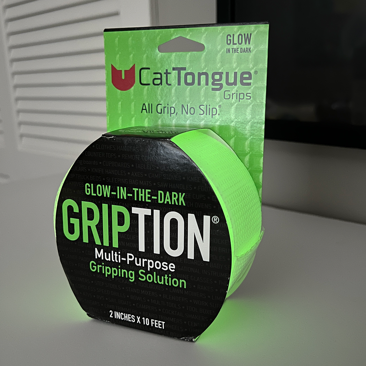 CatTongue Grips - Non-abrasive, slip-proof technology for do-ers.